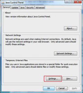 Clear Java Cache on Windows Machine