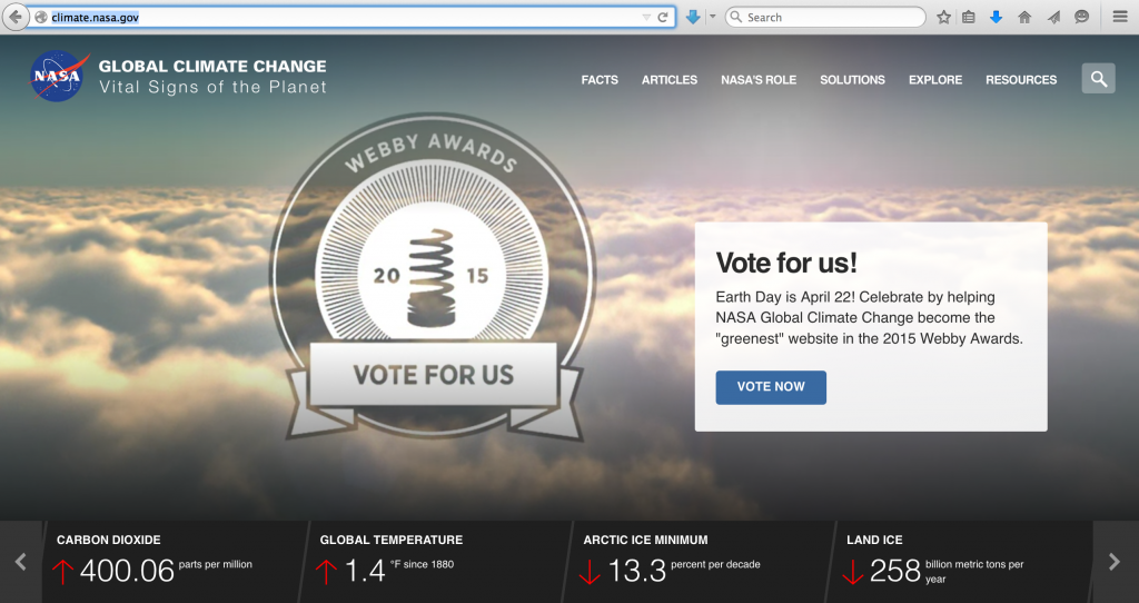 NASA Climate Change | Geography 250