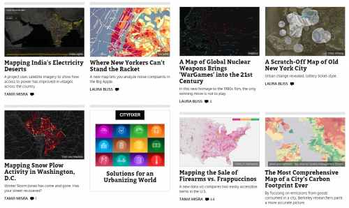Check out these cool maps at CityLab | Geography 250