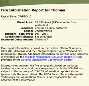 Active Fire Mapping Program | Geography 250