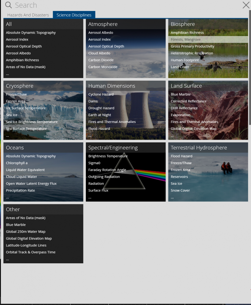 NASA Worldview | Geography 250