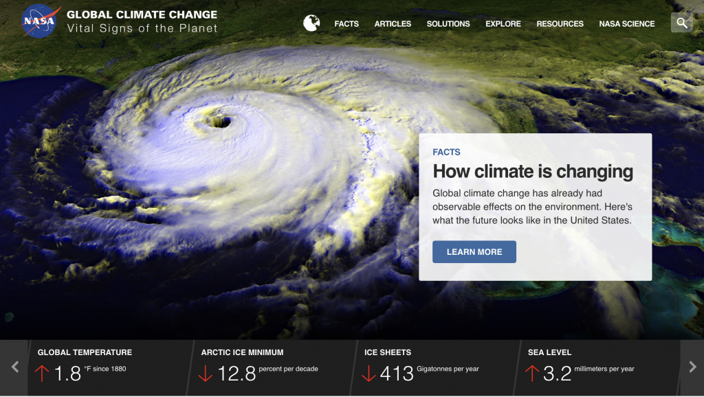NASA Climate Change | Geography 250