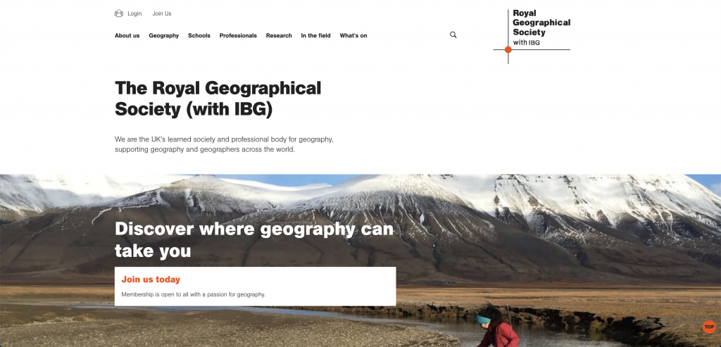 The Royal Geographical Society: Everything Geography for the UK | Geography 250