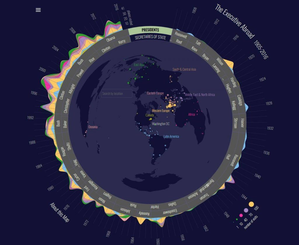 New “Executive Abroad” Map, Courtesy of UR’s Digital Scholarship Lab ...