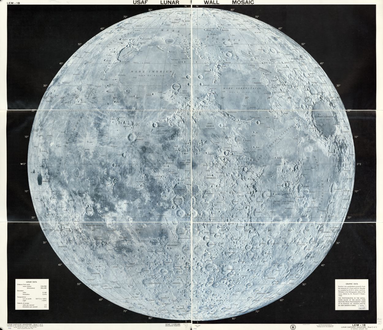 Lunar Wall Mosaic Presentation! | Mappenstance.