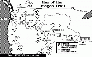 Map of the Oregon Trail | Mappenstance.