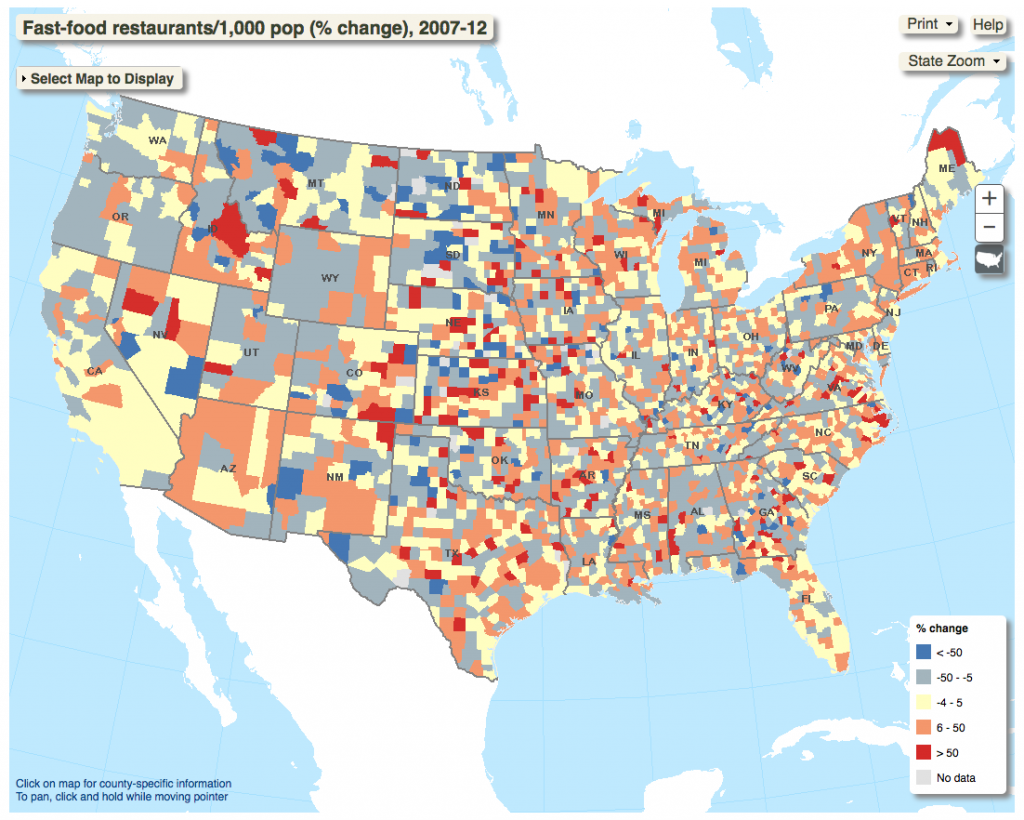 Atlas of the Week: Food Environment Atlas | Mappenstance.