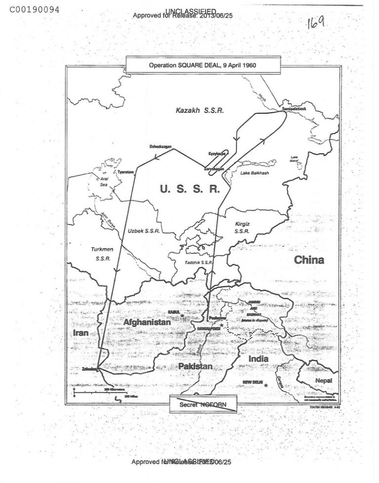 “Operation SQUARE DEAL, 9 April 1960” and the CIA’s U2 Program ...