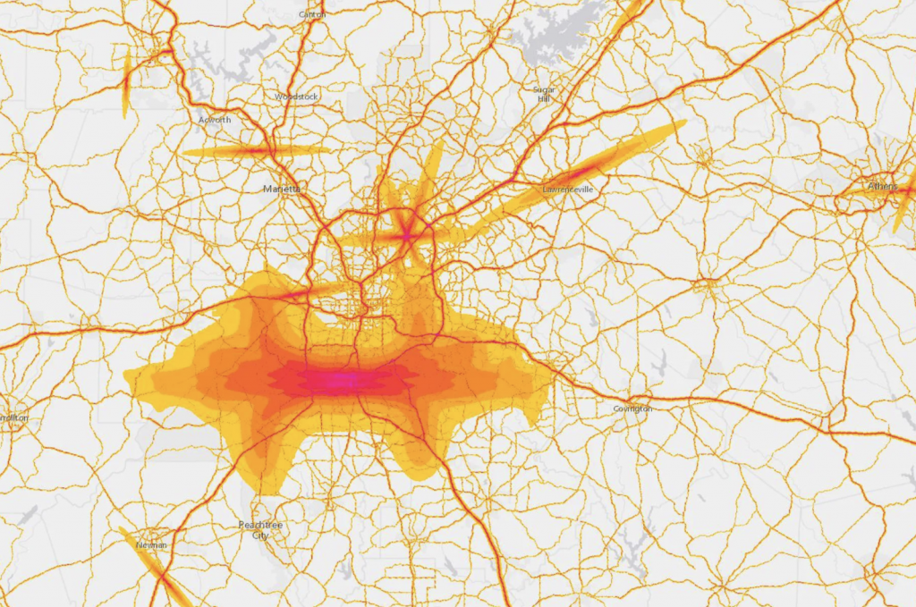 Atlanta’s Traffic Infrastructure | Mappenstance.