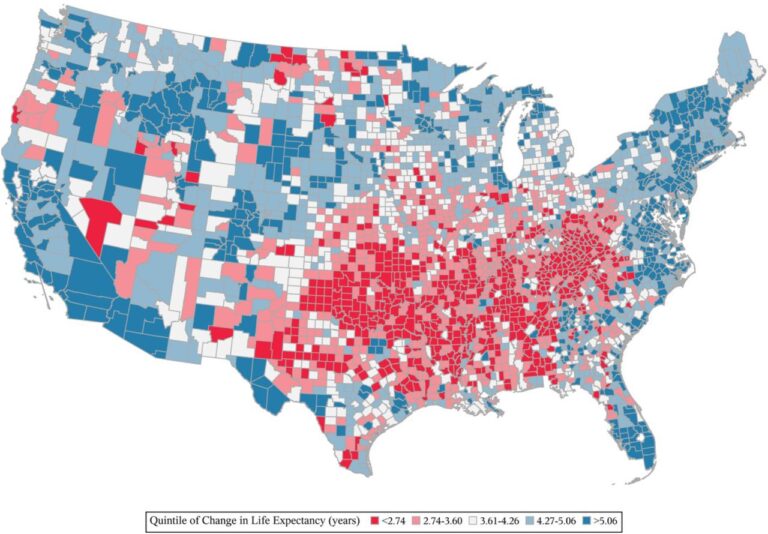 The Political Polarization of Life Expectancy in America: Life ...