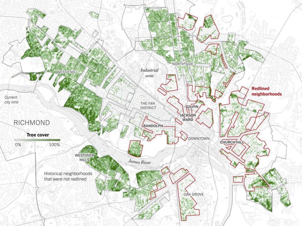 Map of the Week: Redlining in Richmond | Mappenstance.