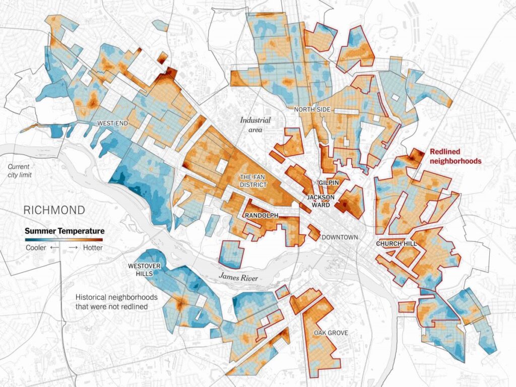 Map of the Week: Redlining in Richmond | Mappenstance.