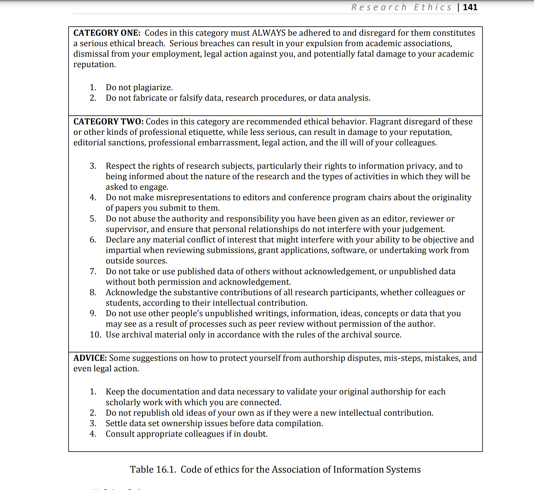 Chapter 16 Summary – Research Methods