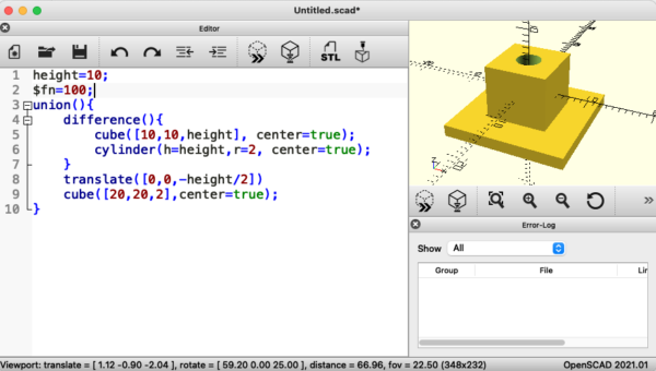 OpenSCAD | Thinking in 3D