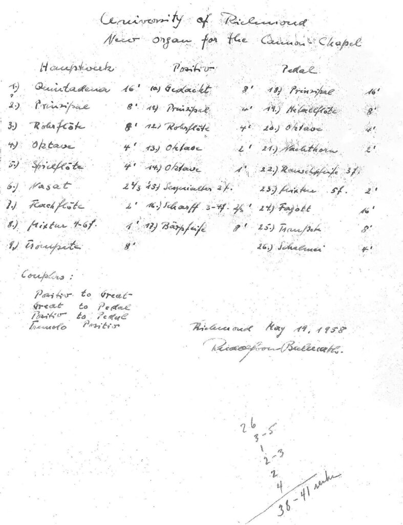 Cannon Memorial Chapel – The History of Music on the University of ...